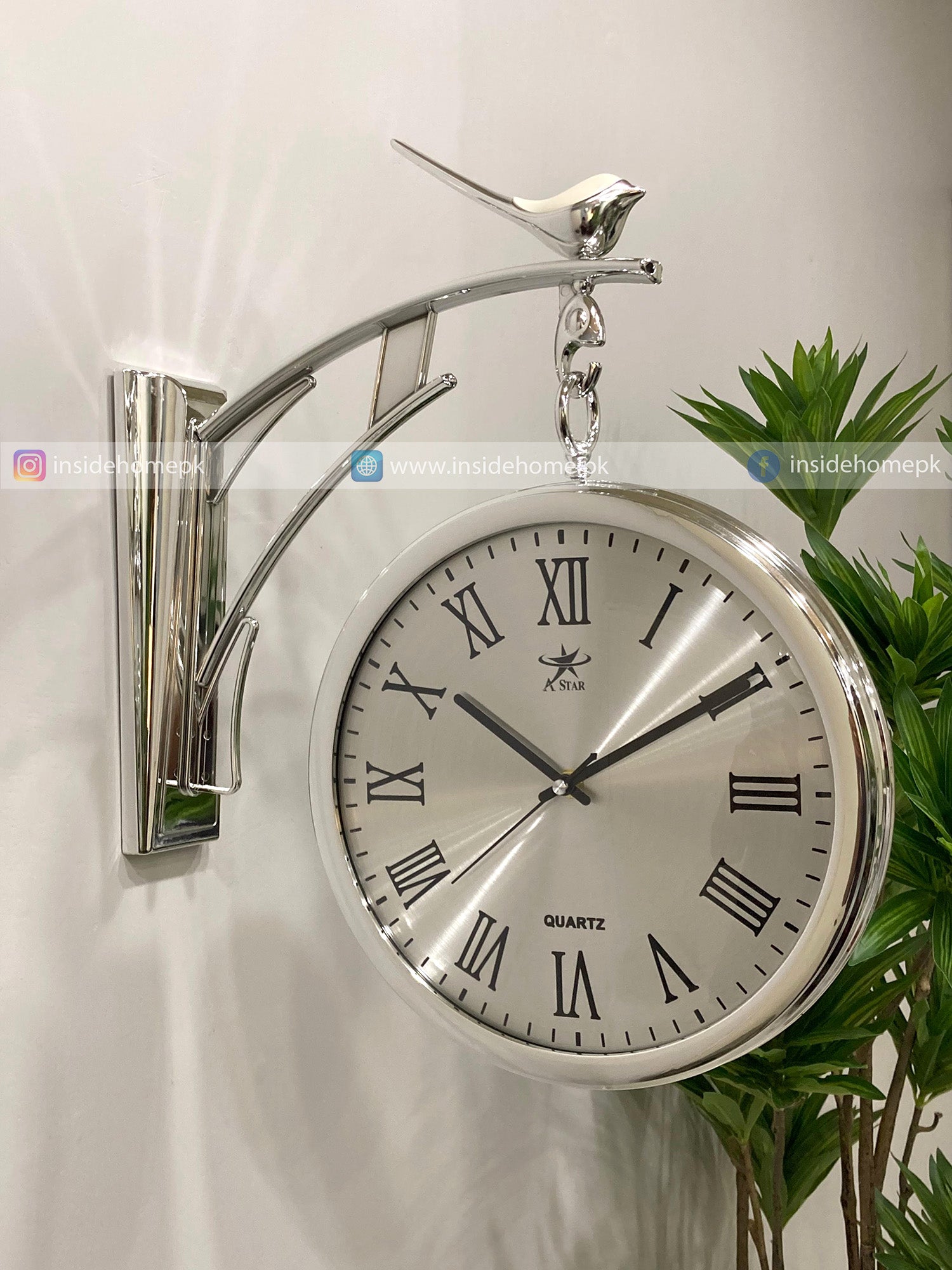Double Face Clock (CL1022) – INSIDEHOME.PK